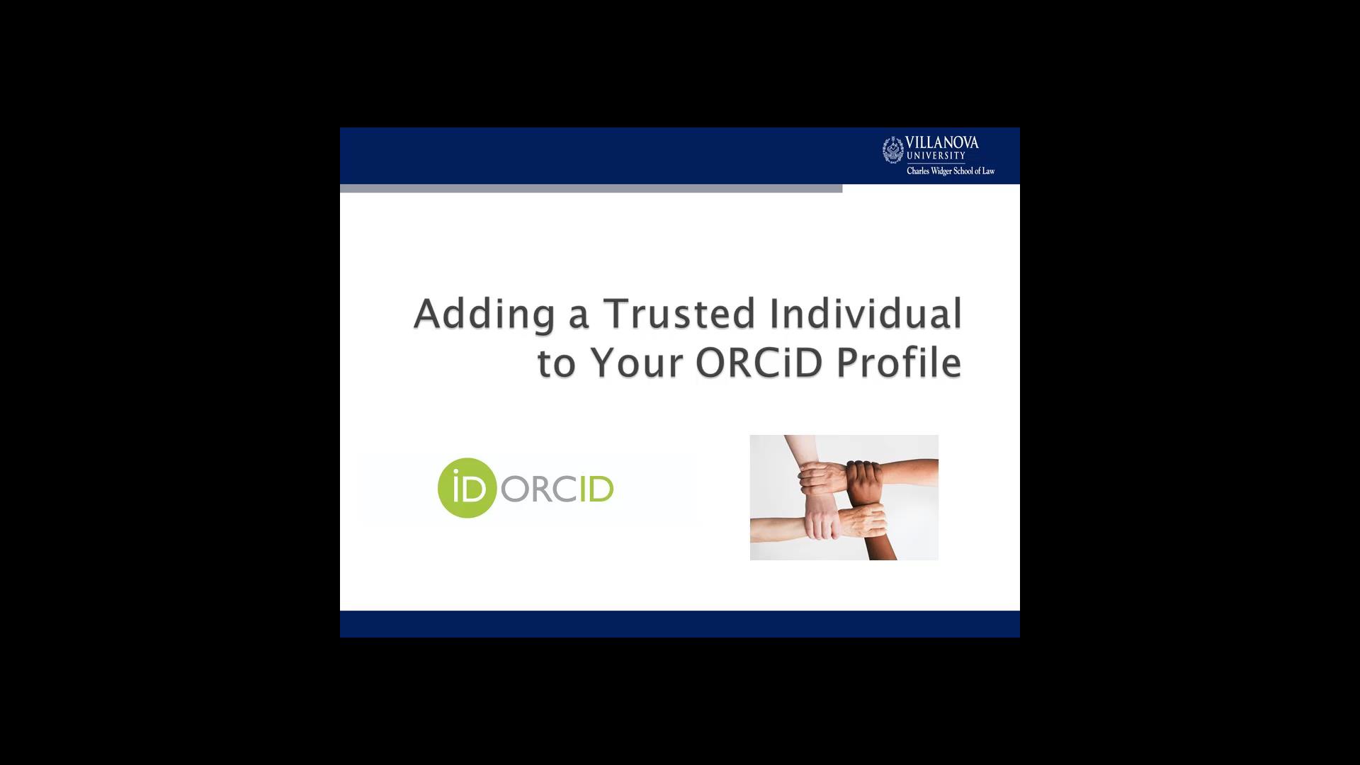 Adding Trusted Individual